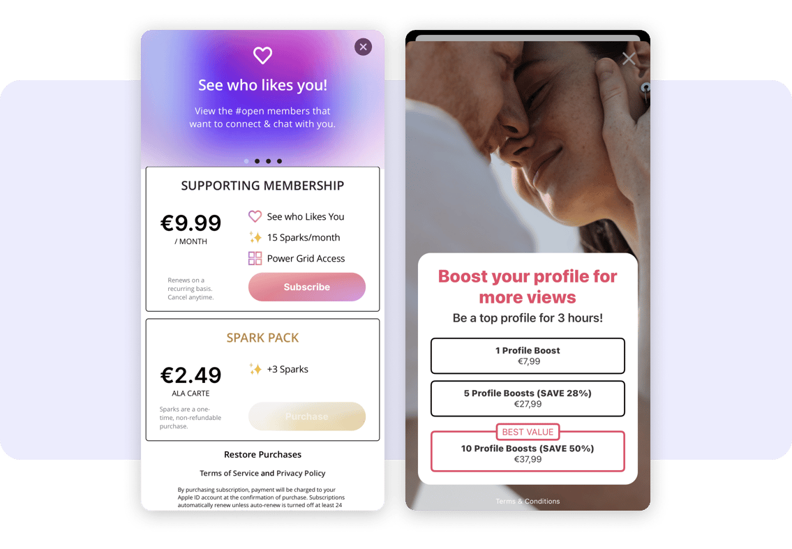 What is a one-time purchase (OTP)?